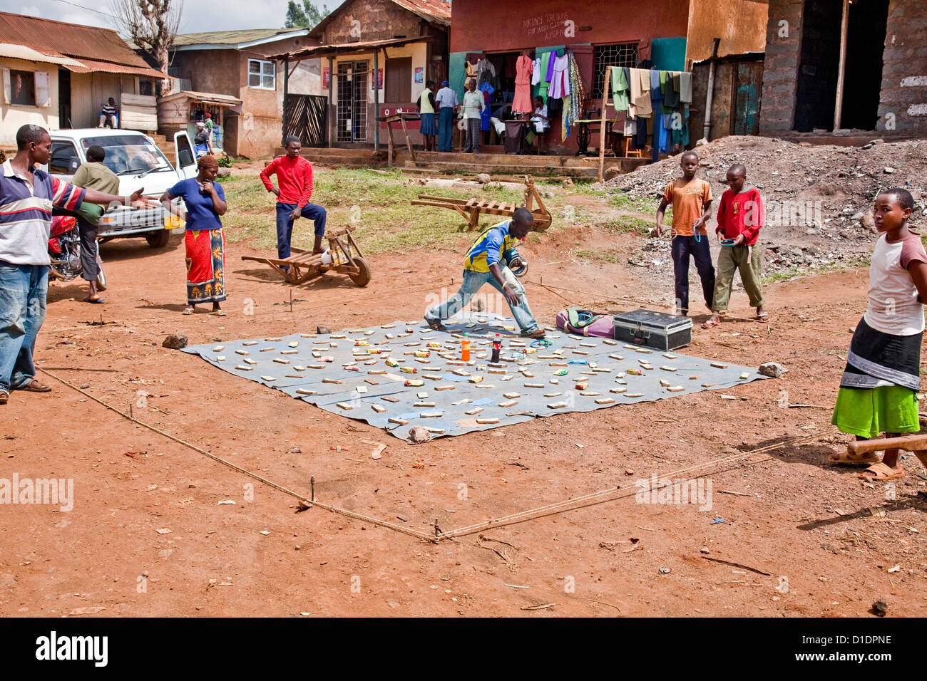 Kids are playing game in Africa;Children in Orphanages playing and ...