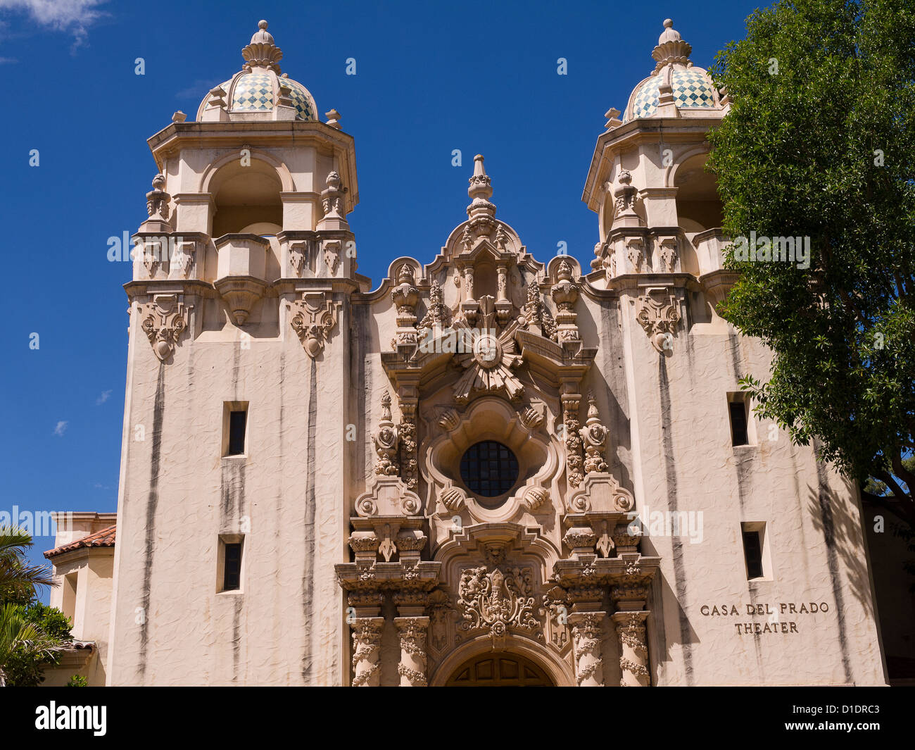 Spanish Style Building in Balboa Park in San Diego California USA Stock ...