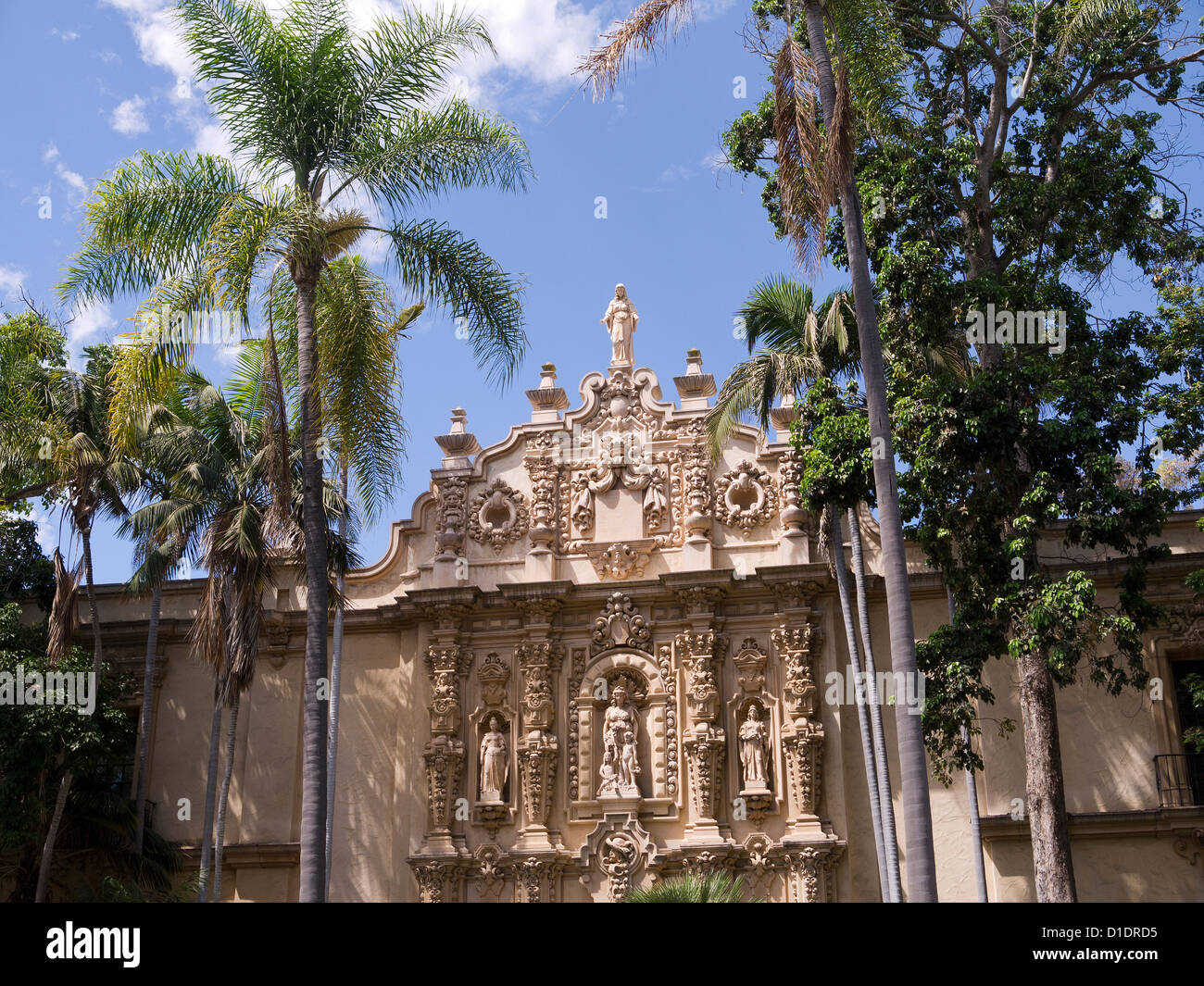 Spanish Style Building in Balboa Park in San Diego California USA Stock ...