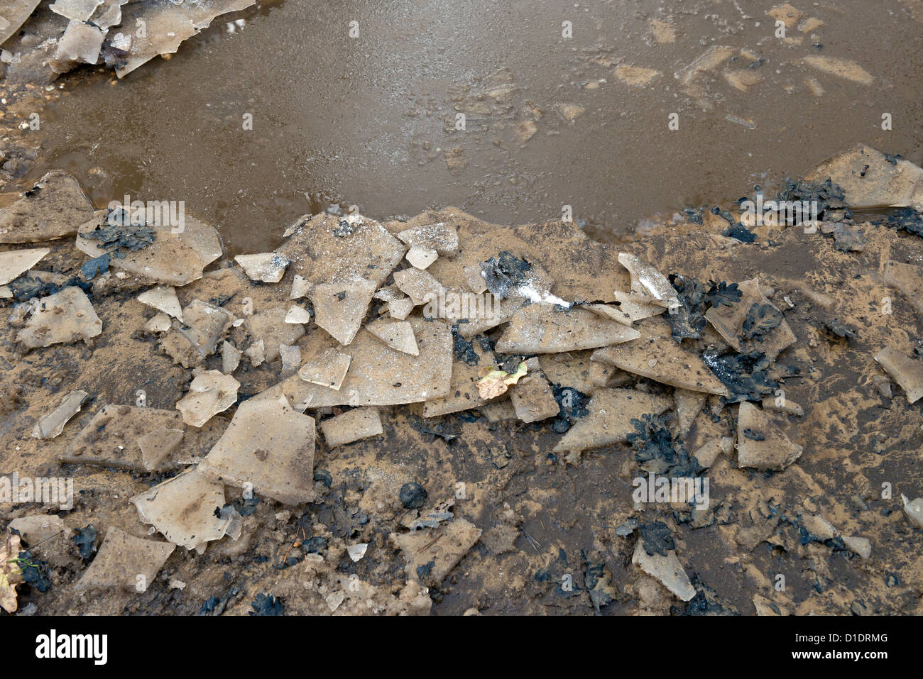 Frozen mud hi-res stock photography and images - Alamy