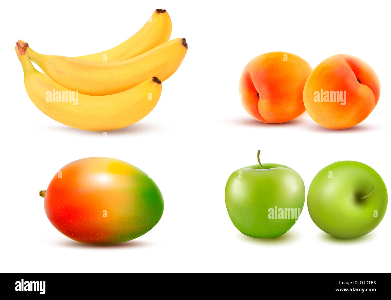 Group of fruit Stock Photo - Alamy