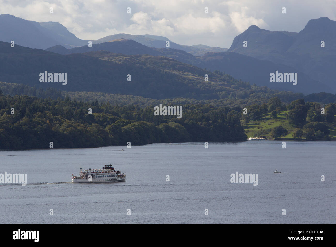 The MV Swan , originally steam , passenger ferry on Lake Windermere ...