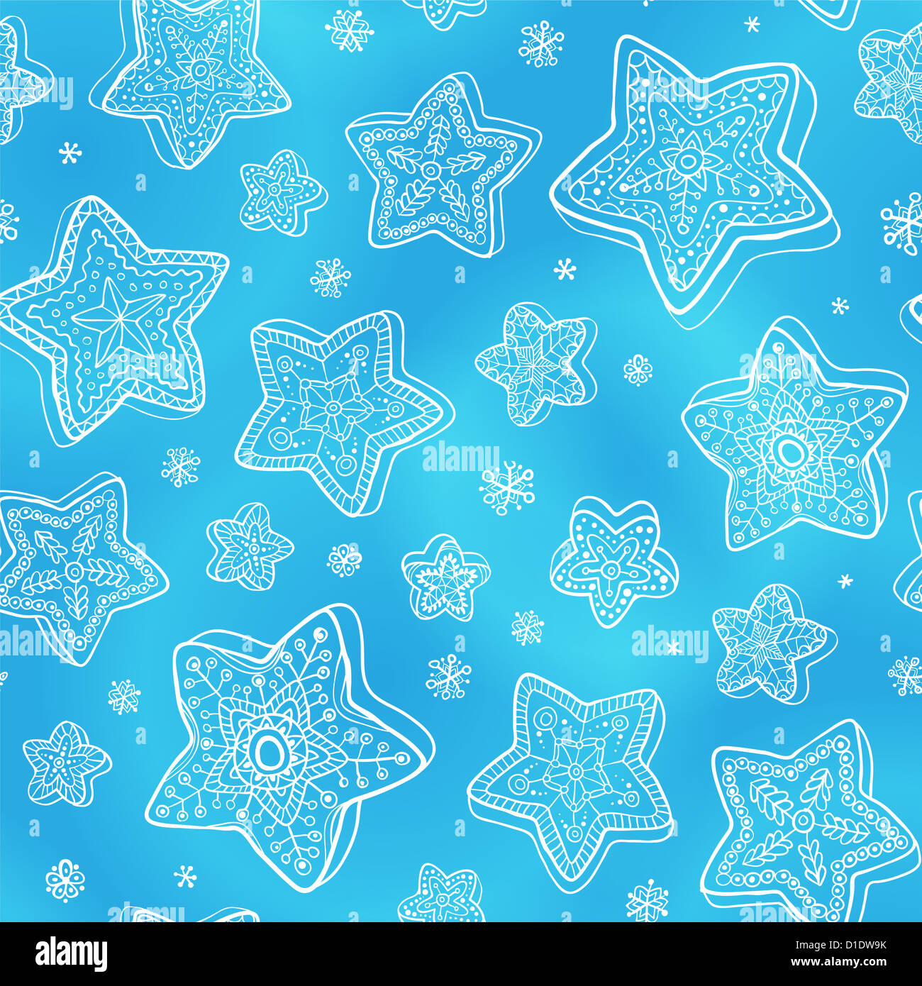 Seamless snowflakes clouds hi-res stock photography and images - Alamy
