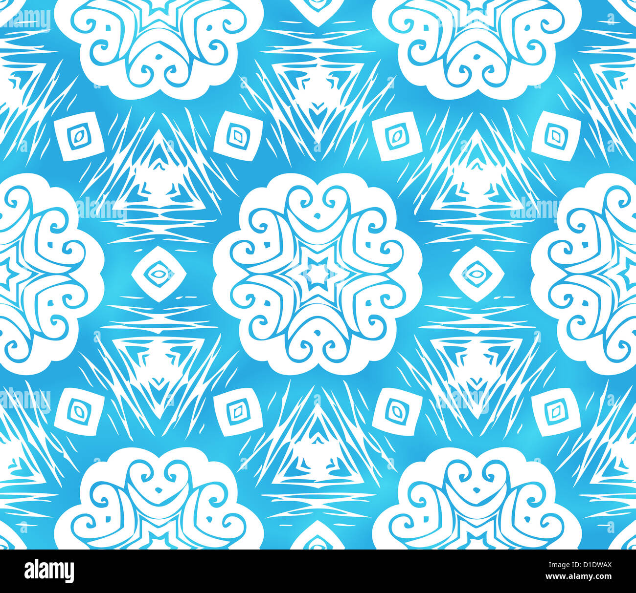 Seamless background winter snowflakes hi-res stock photography and ...