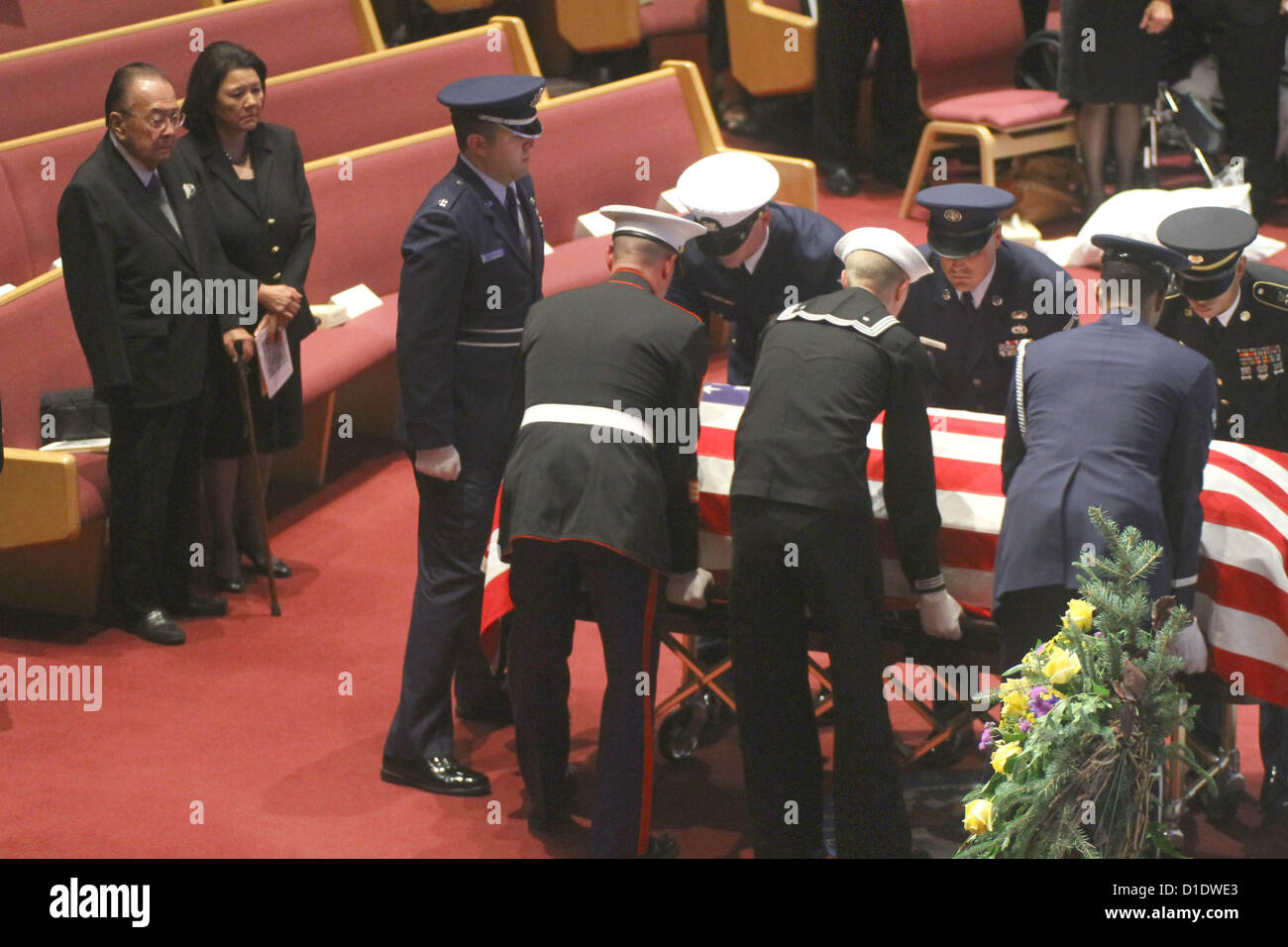FILE PHOTO - Daniel Inouye, a decorated war hero who later became the ...