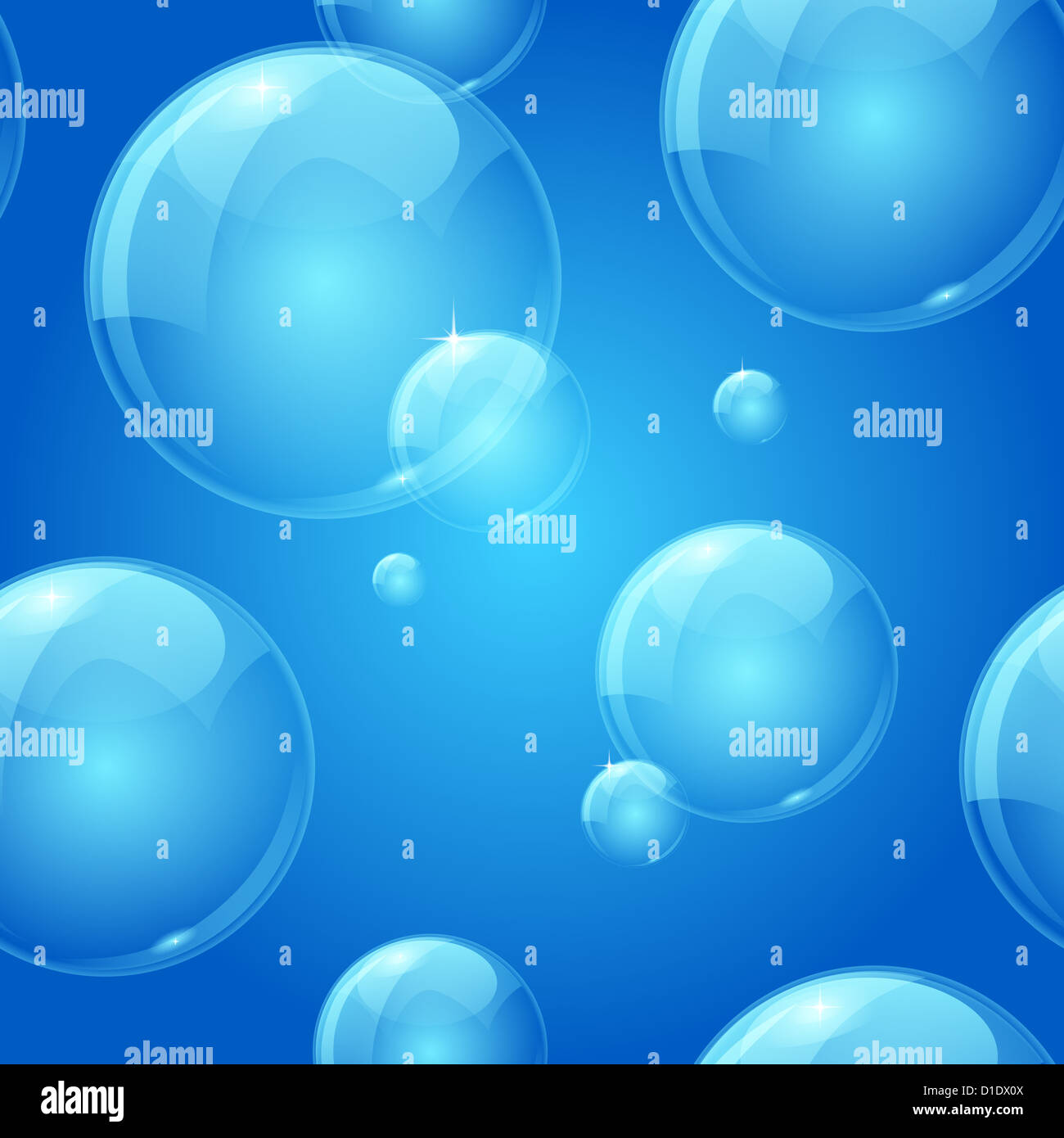 Aqua blue big shining bubble Stock Photo - Alamy