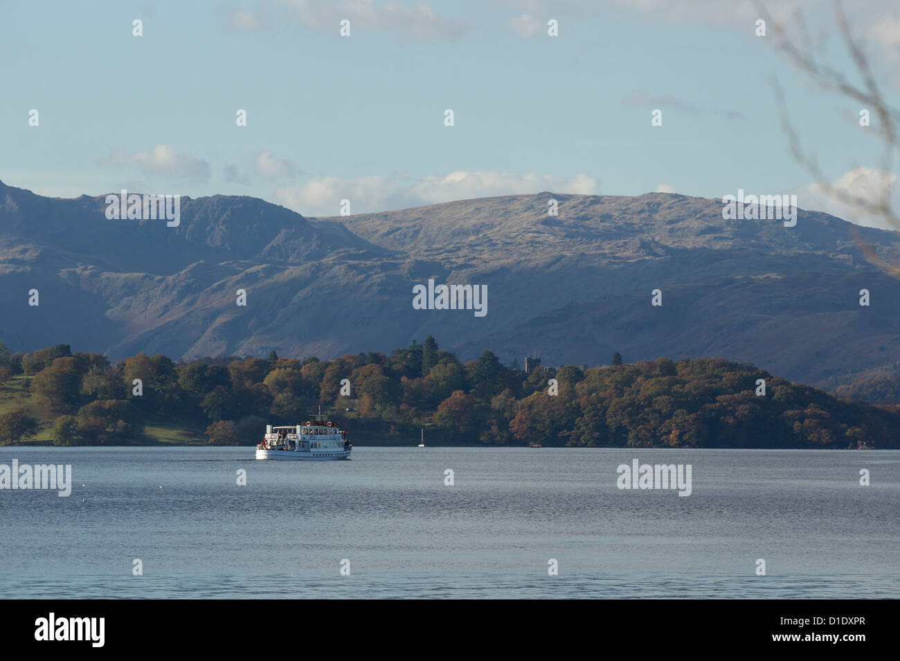 The MV Swan , originally steam , passenger ferry on Lake Windermere ...