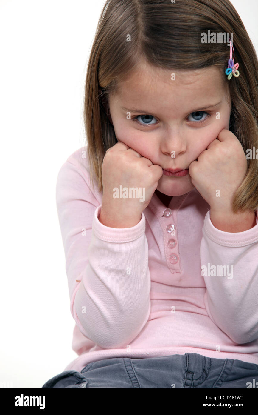 Face pout angry child hi-res stock photography and images - Alamy