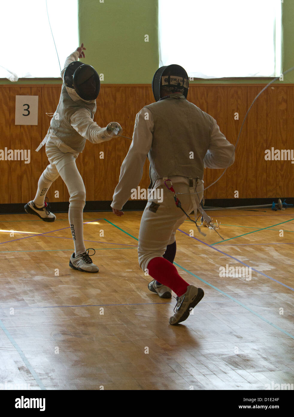 Fighting Fencing Fight Fence High Resolution Stock Photography and ...