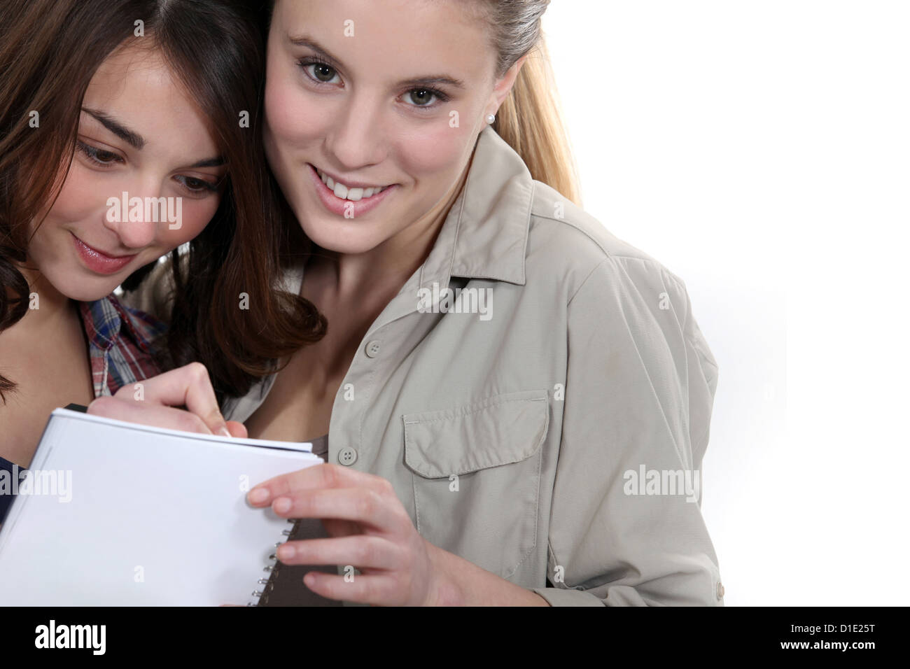 Teen girls diary hi-res stock photography and images - Alamy