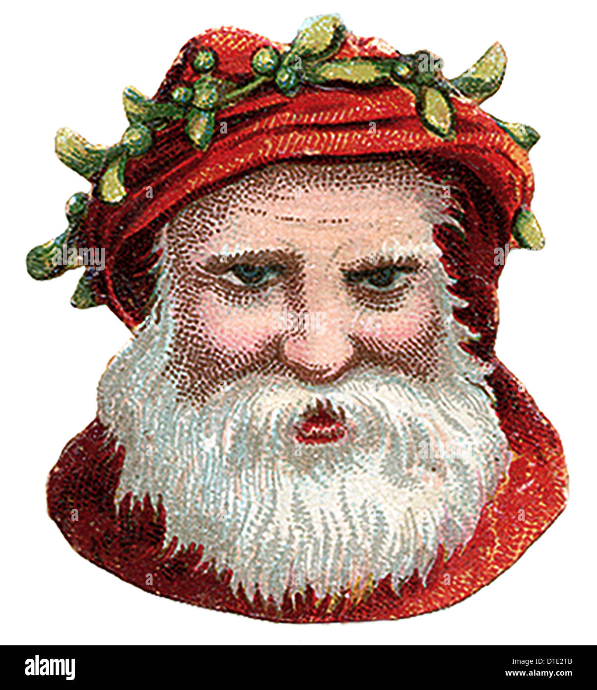 Santa Claus portrait Stock Photo - Alamy