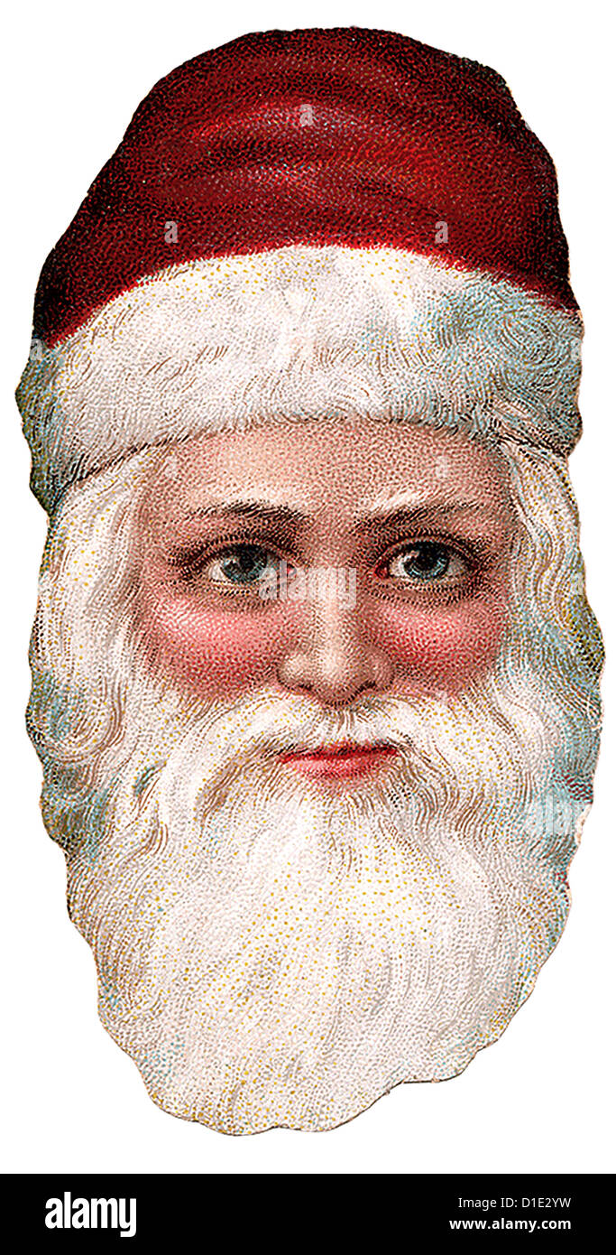 Santa Claus portrait Stock Photo - Alamy
