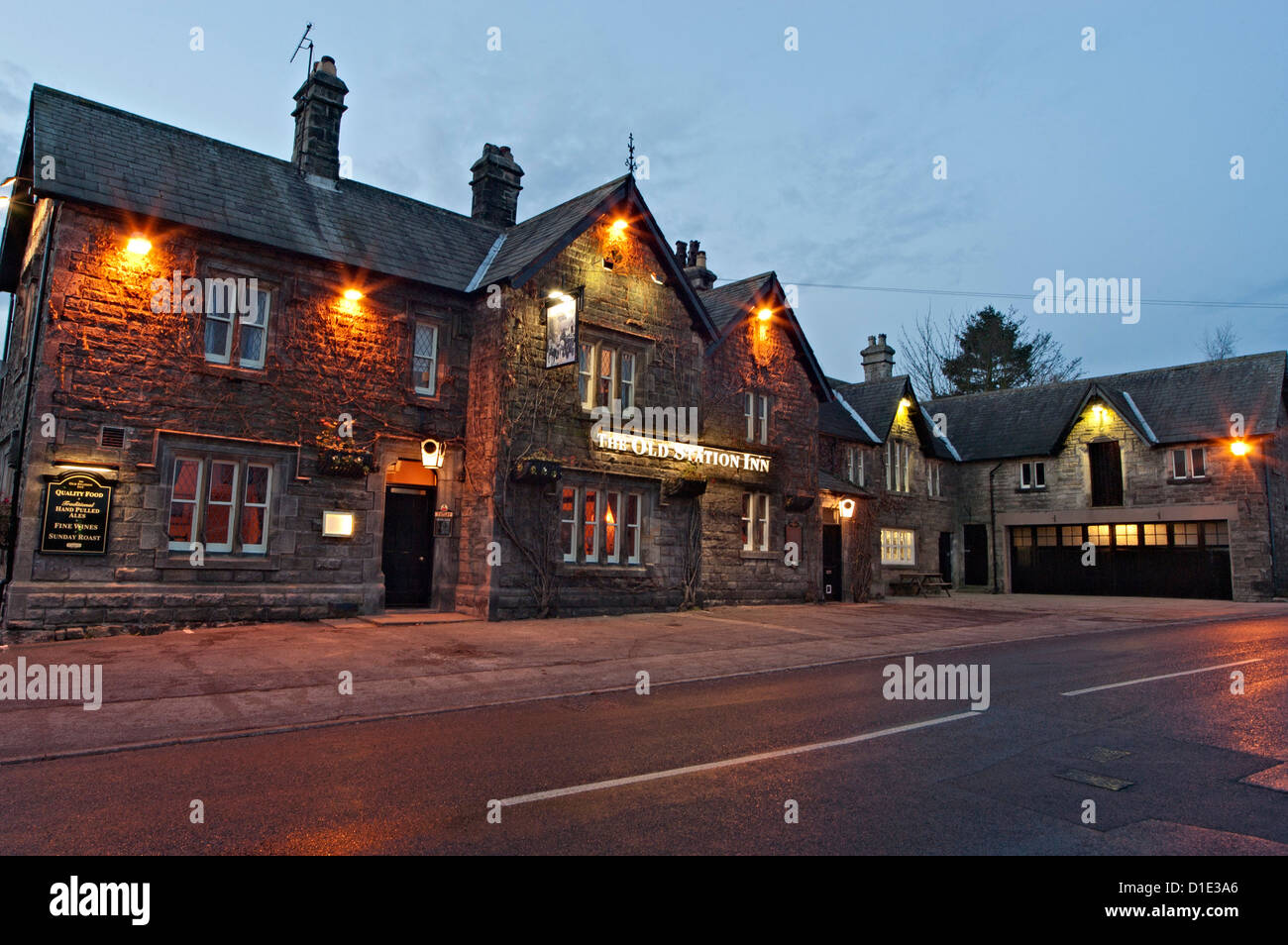 The old station inn accommodation hi-res stock photography and images ...