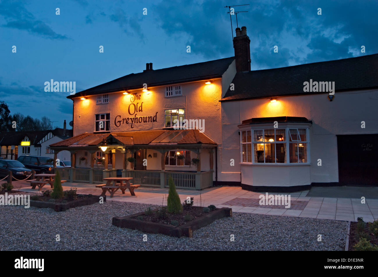 The old greyhound inn accommodation hi-res stock photography and images ...