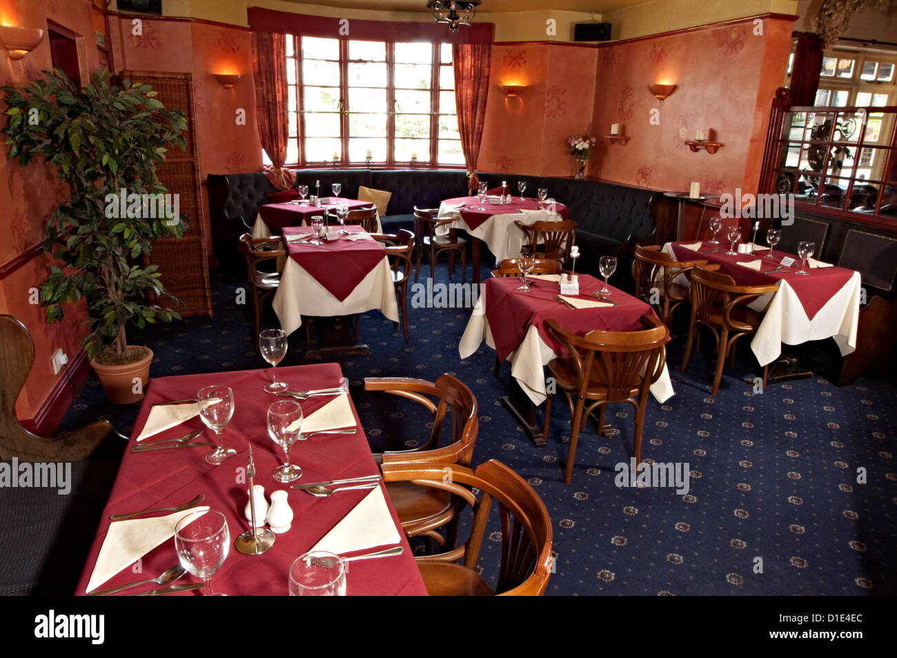 the woolpack pub interior Stock Photo - Alamy