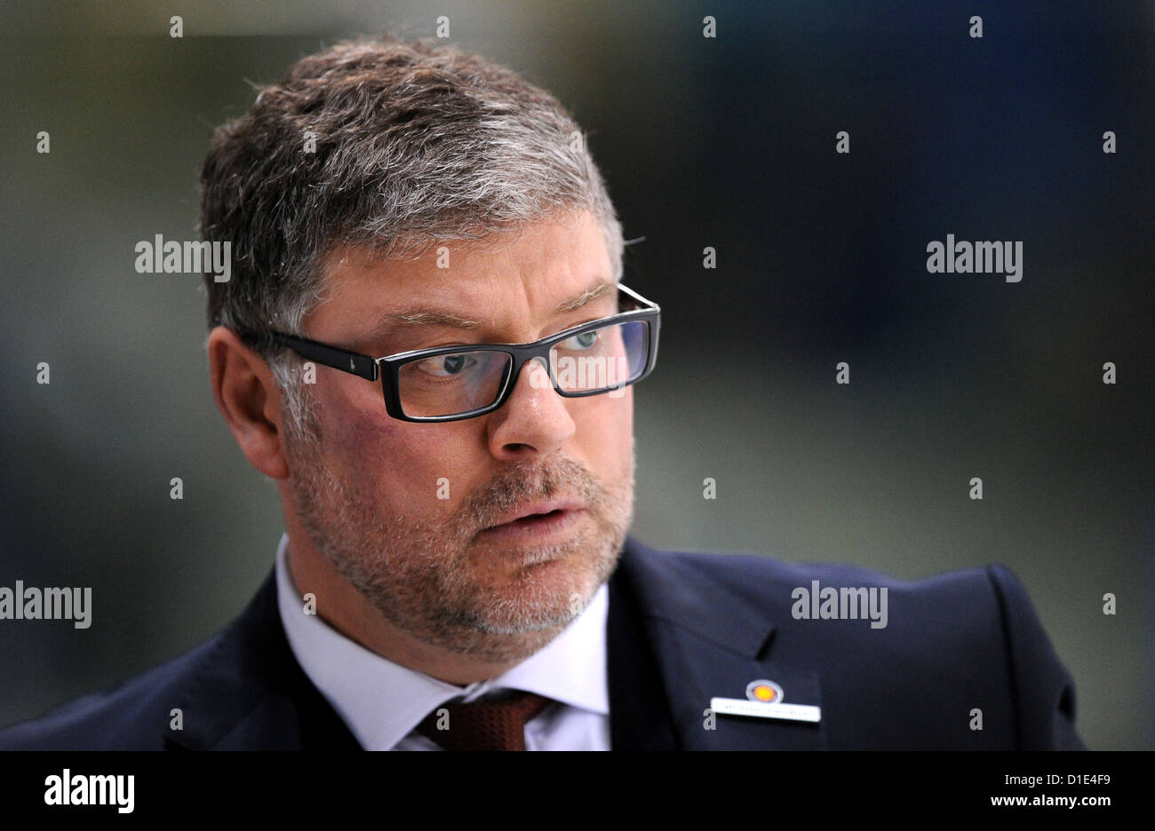 Germany's ice hockey national coach Pat Cortina is picturd during the ...