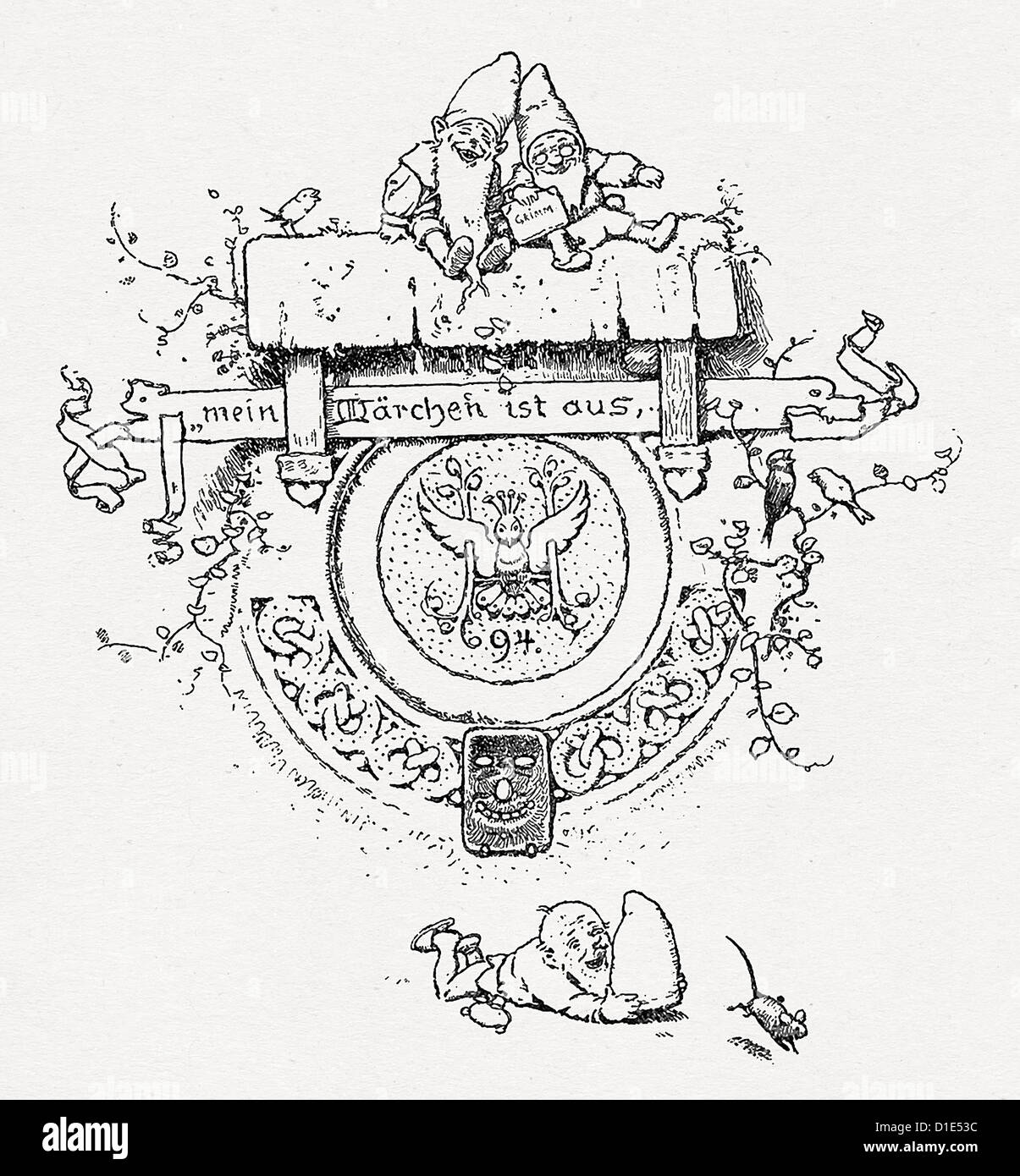 Hansel gretel grimm illustration hi-res stock photography and images ...