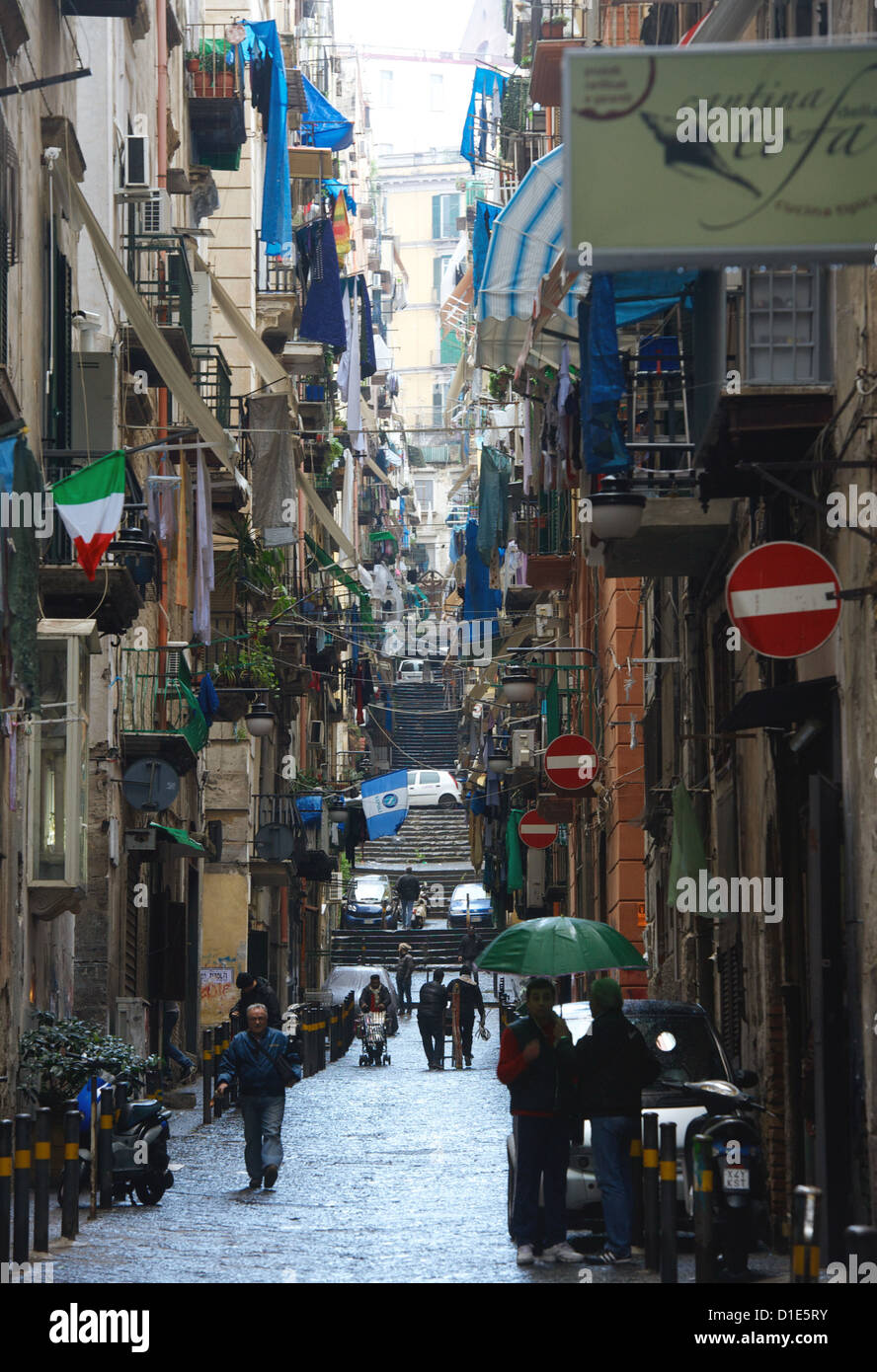 The old city center of Naples is pictured in Naples, Italy, 1 December ...