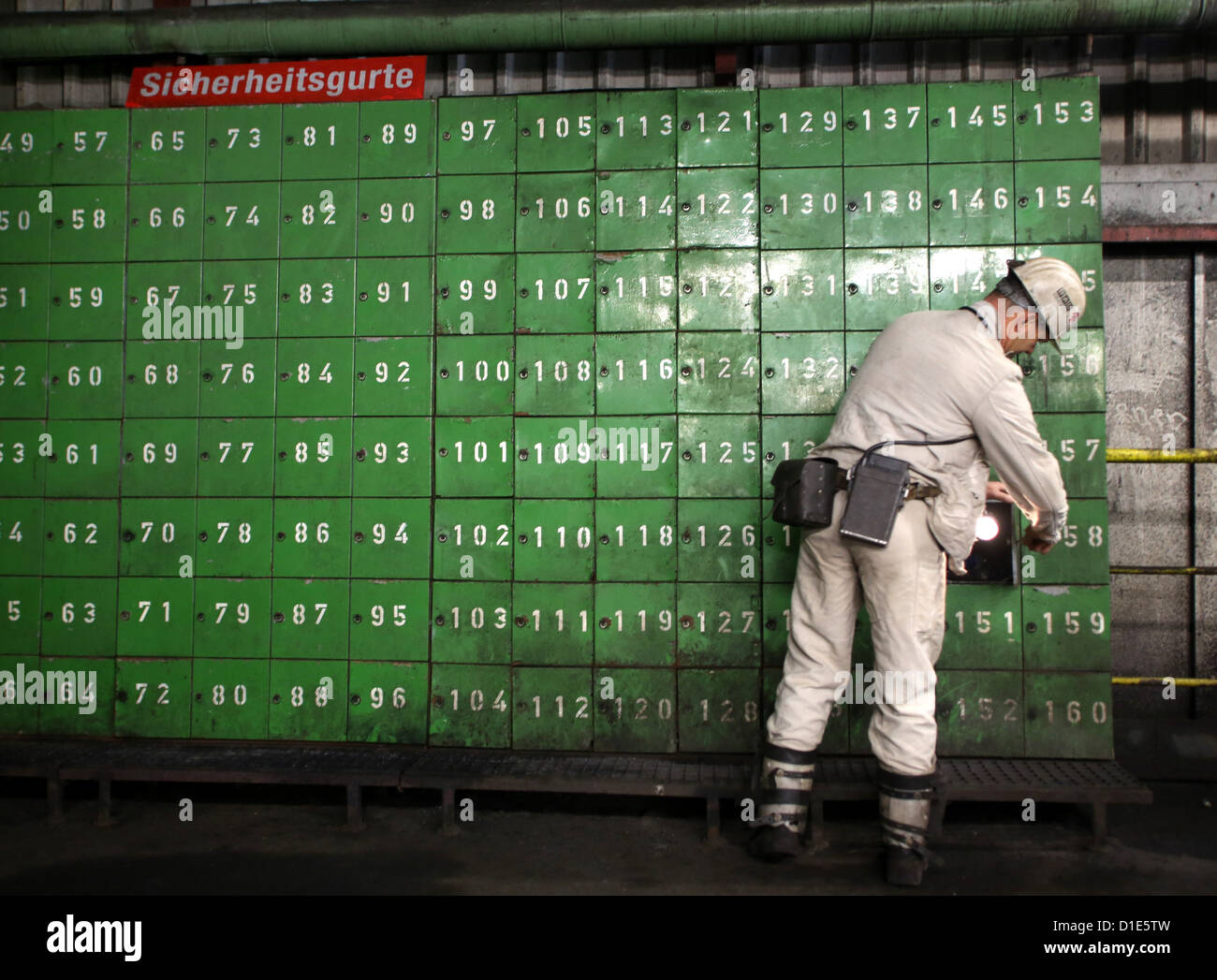 Coal mining miners locker hi-res stock photography and images - Alamy