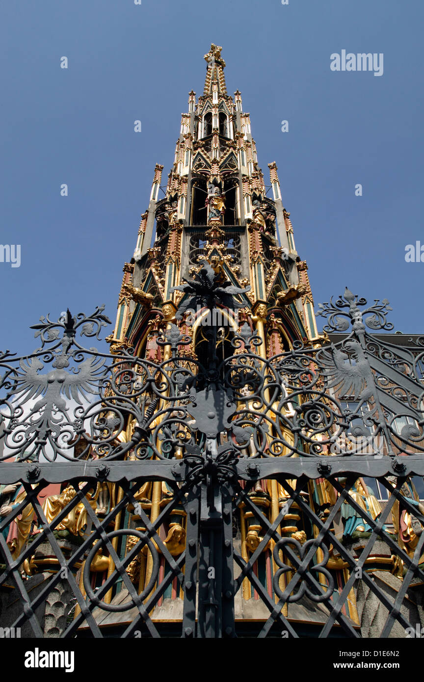The schoene brunnen hi-res stock photography and images - Alamy