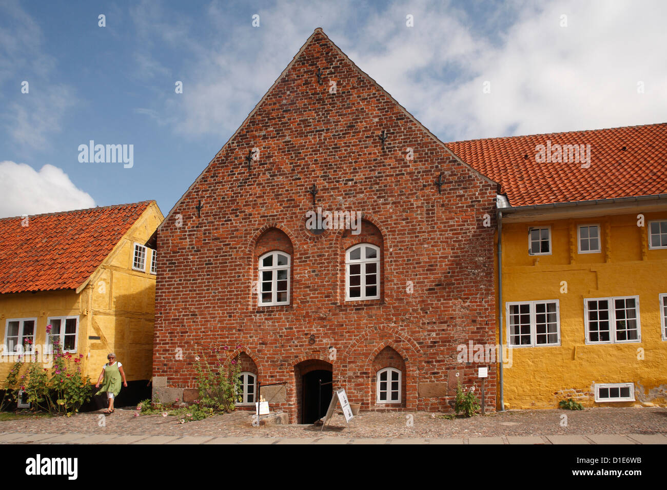 Old town hall, Kalundborg, Sjaelland, Denmark, Scandinavia, Europe ...