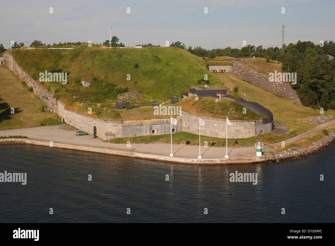 Fredriksborg Fort, Oxdjupet narrows, Stockholm archipelago, Sweden ...