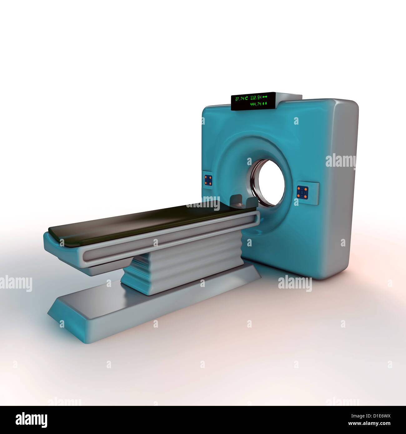 Tomograph isolated on white background Stock Photo - Alamy