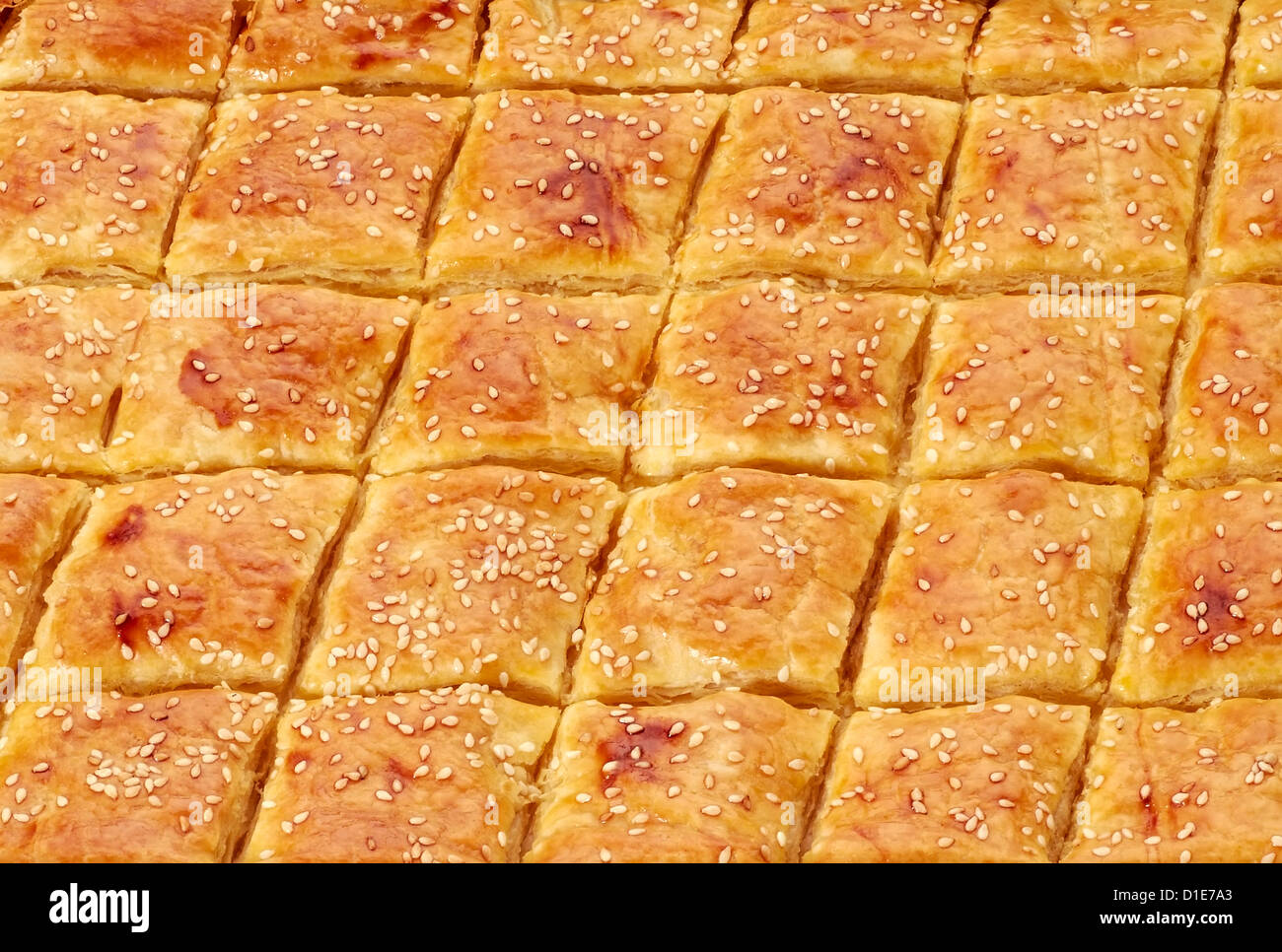 Filo pastry background Stock Photo - Alamy