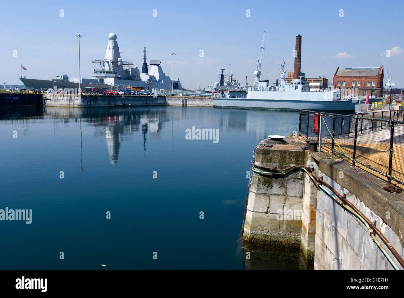 Historic Docks, Portsmouth, Hampshire, England, United Kingdom, Europe ...