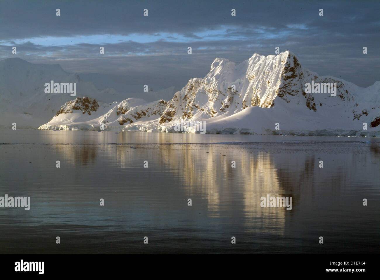 Sunset at Paradise Harbour, Antarctica, Polar Regions Stock Photo - Alamy