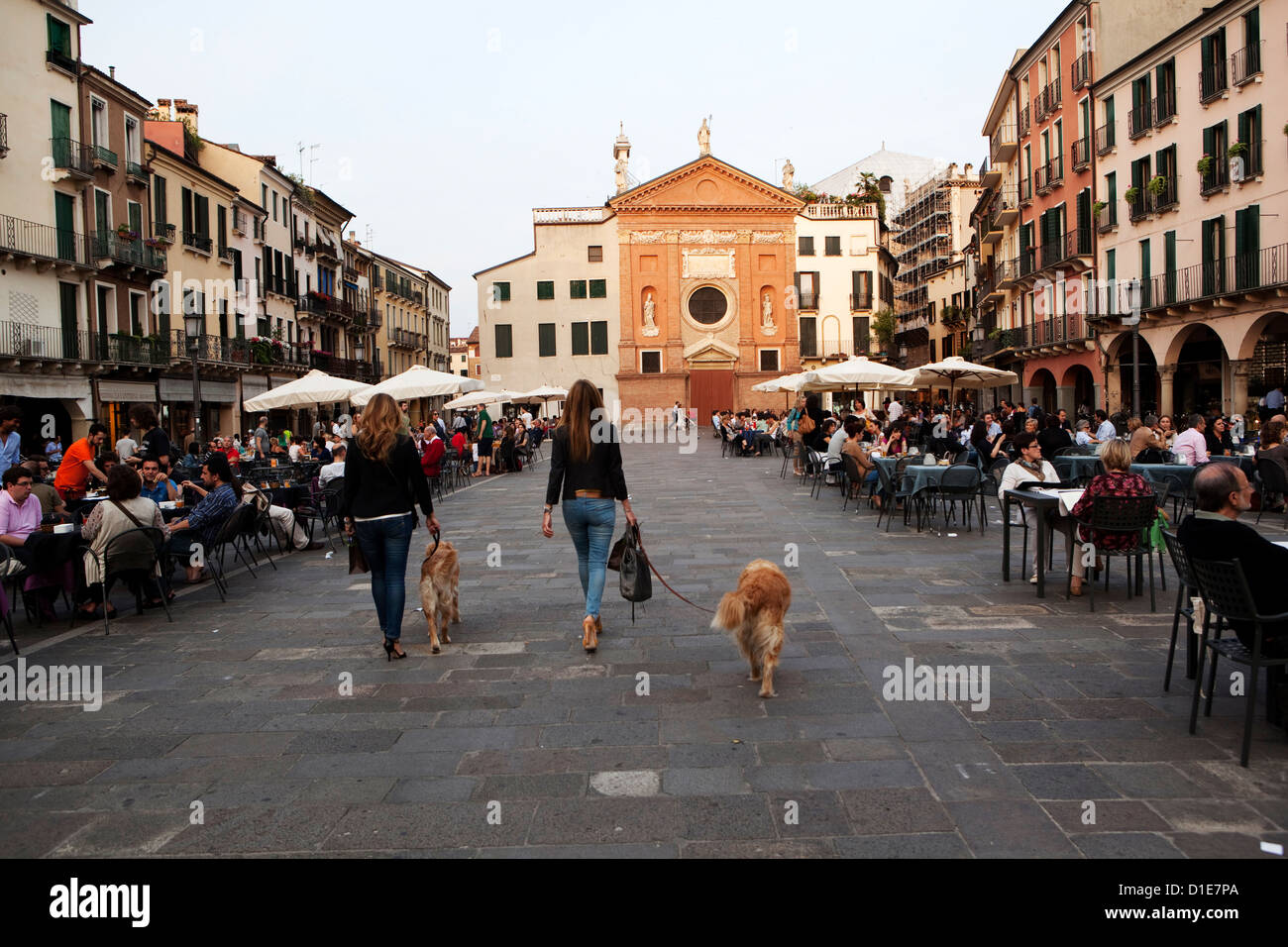 Market square, Padova, Veneto, Italy, Europe Stock Photo - Alamy