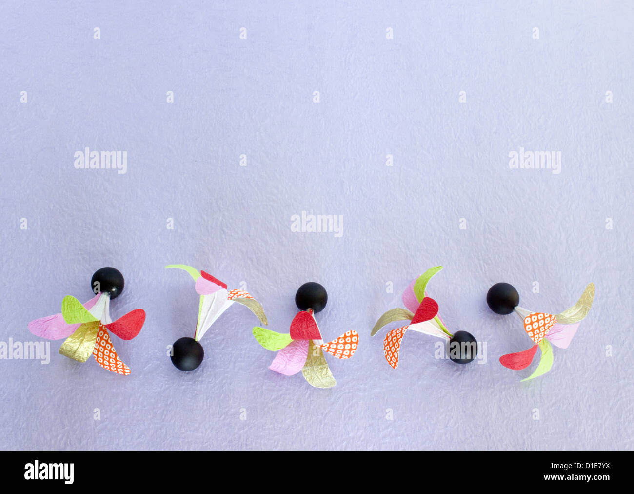 Shuttlecocks of battledore Stock Photo - Alamy