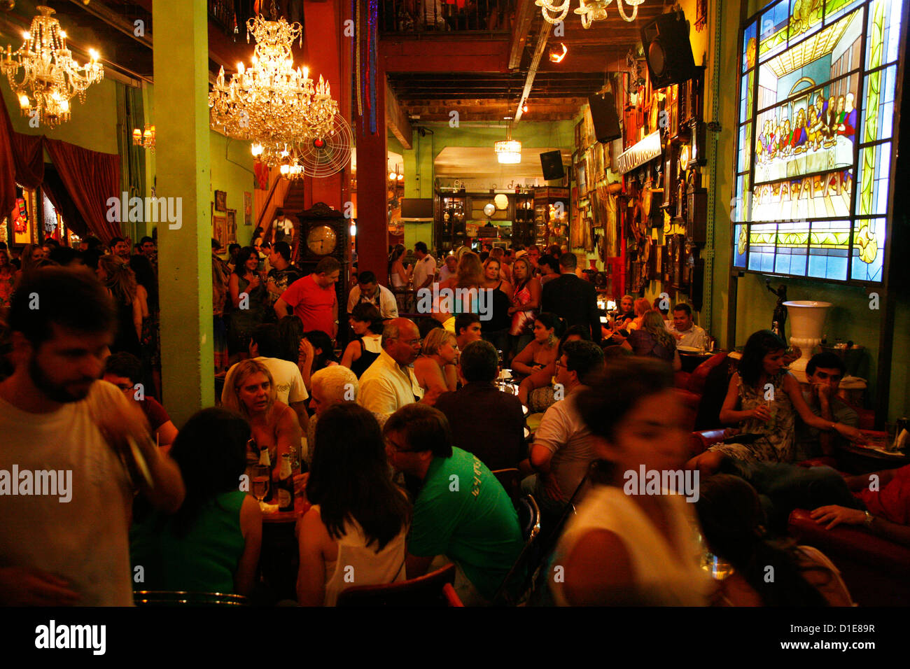 Rio Scenarium Club in the Lapa area, Rio de Janeiro, Brazil, South ...