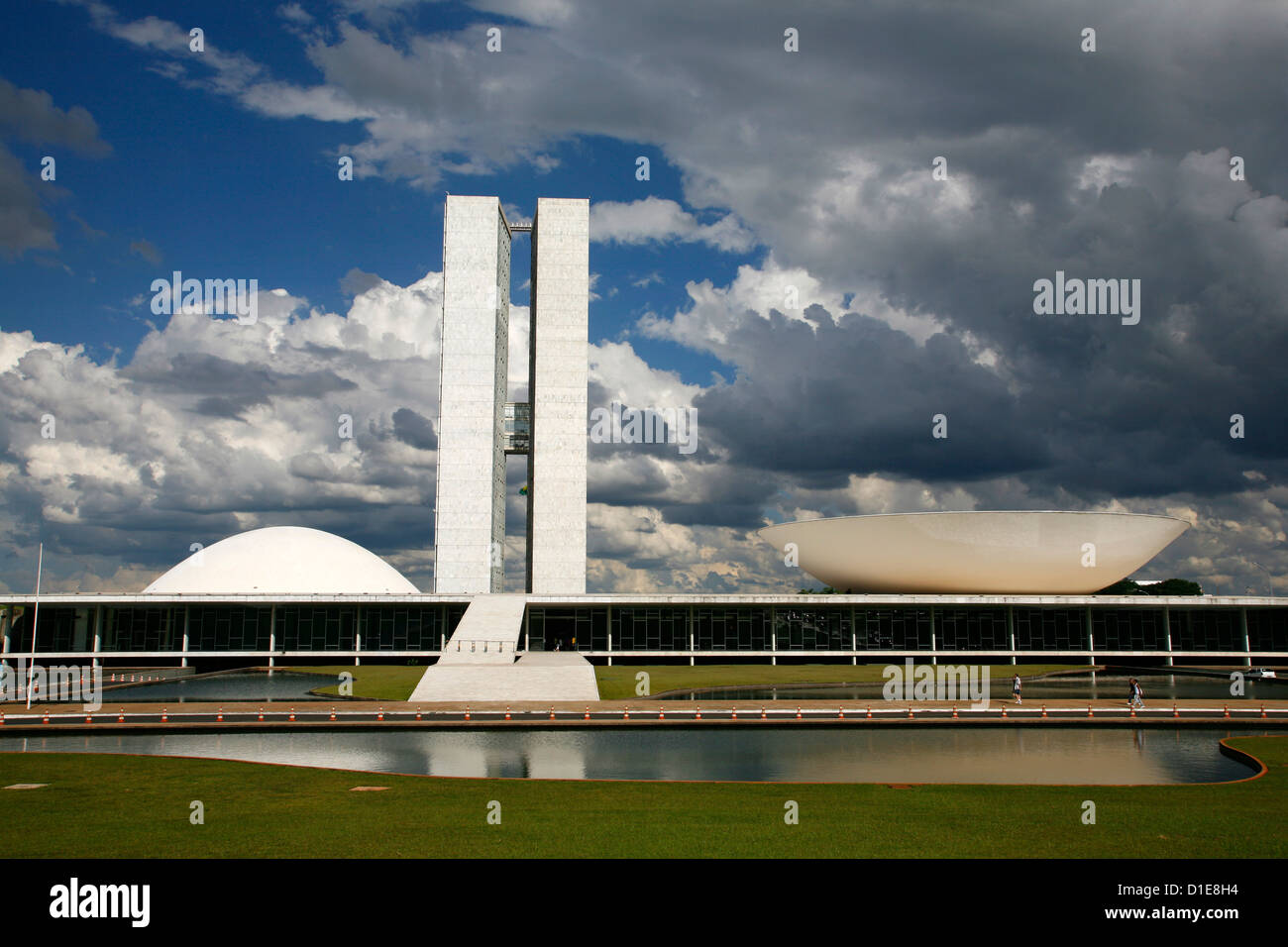 Congresso Nacional (National Congress) designed by Oscar Niemeyer ...