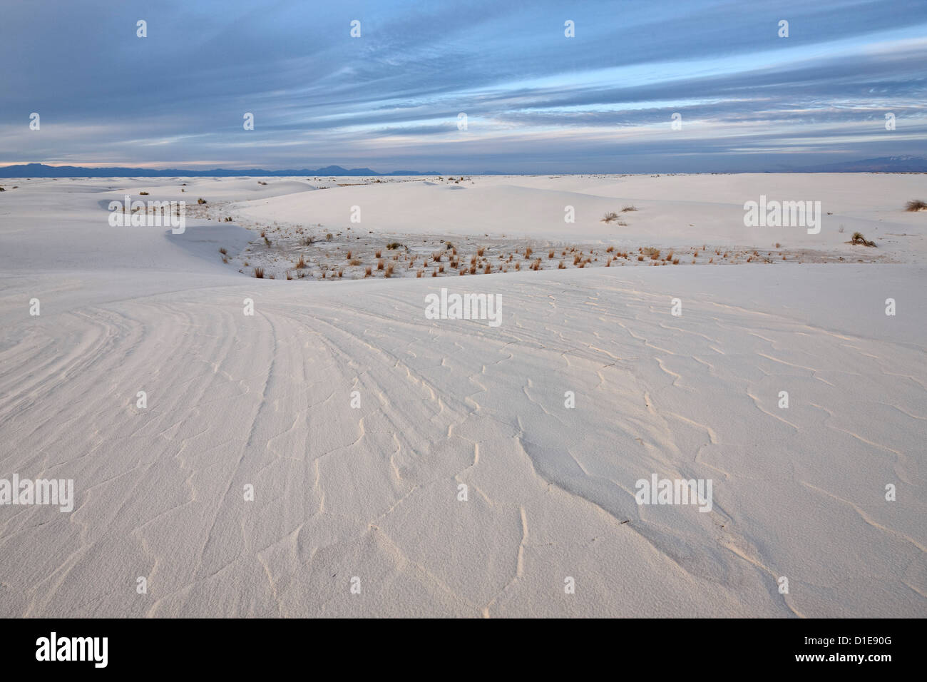 Patterns in the dunes, White Sands National Monument, New Mexico ...