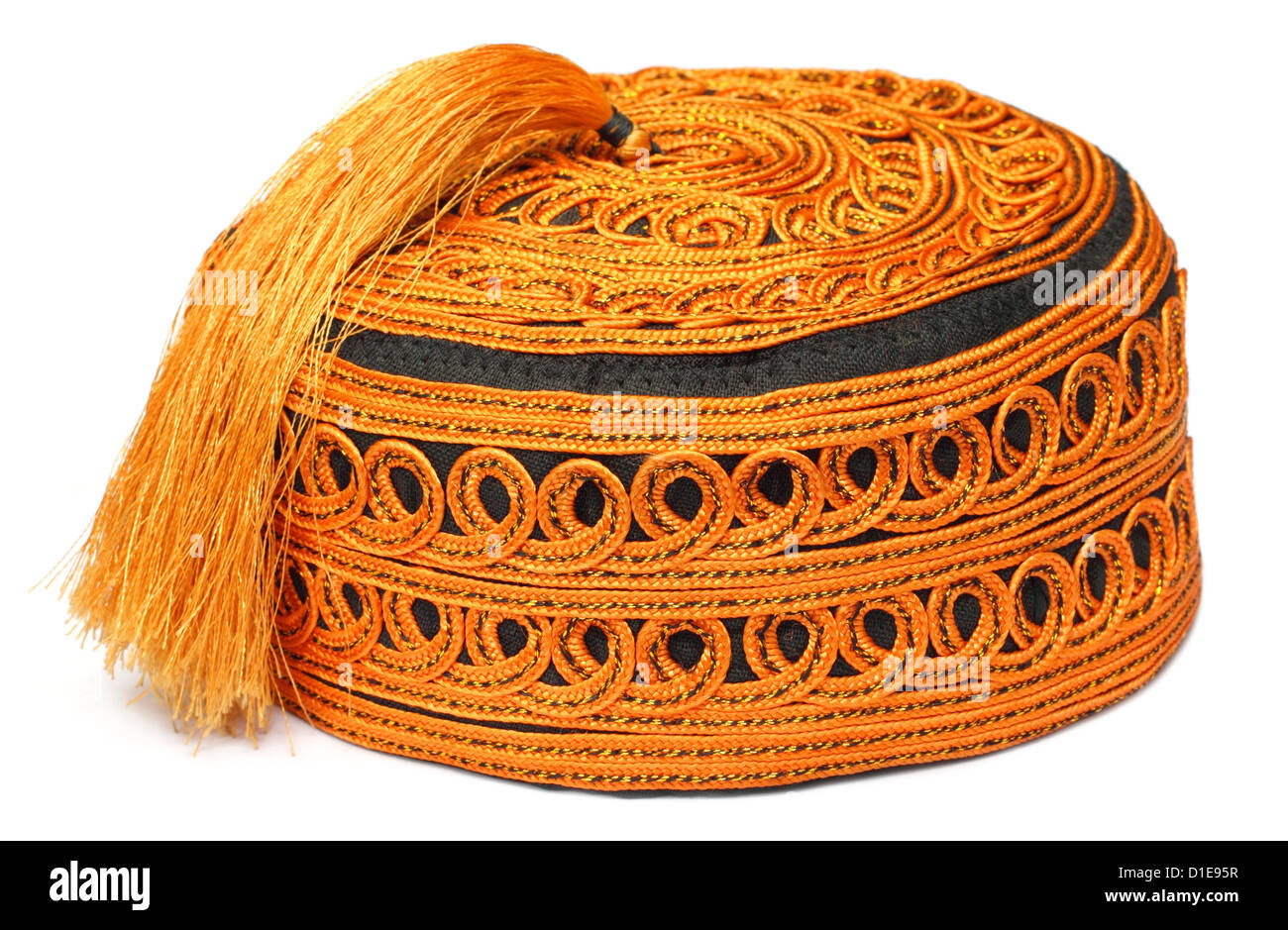 Turkish cap over white background Stock Photo - Alamy