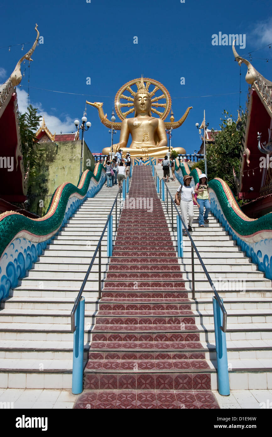 Wat Phra Yai (Temple of the Big Buddha), Ko Samui, Thailand Stock Photo ...