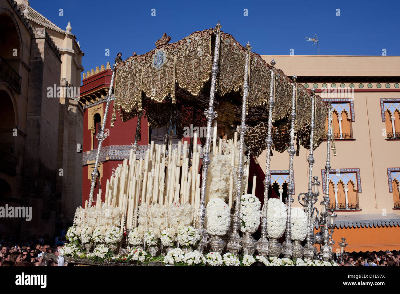 Procession of the virgin mary hi-res stock photography and images - Alamy