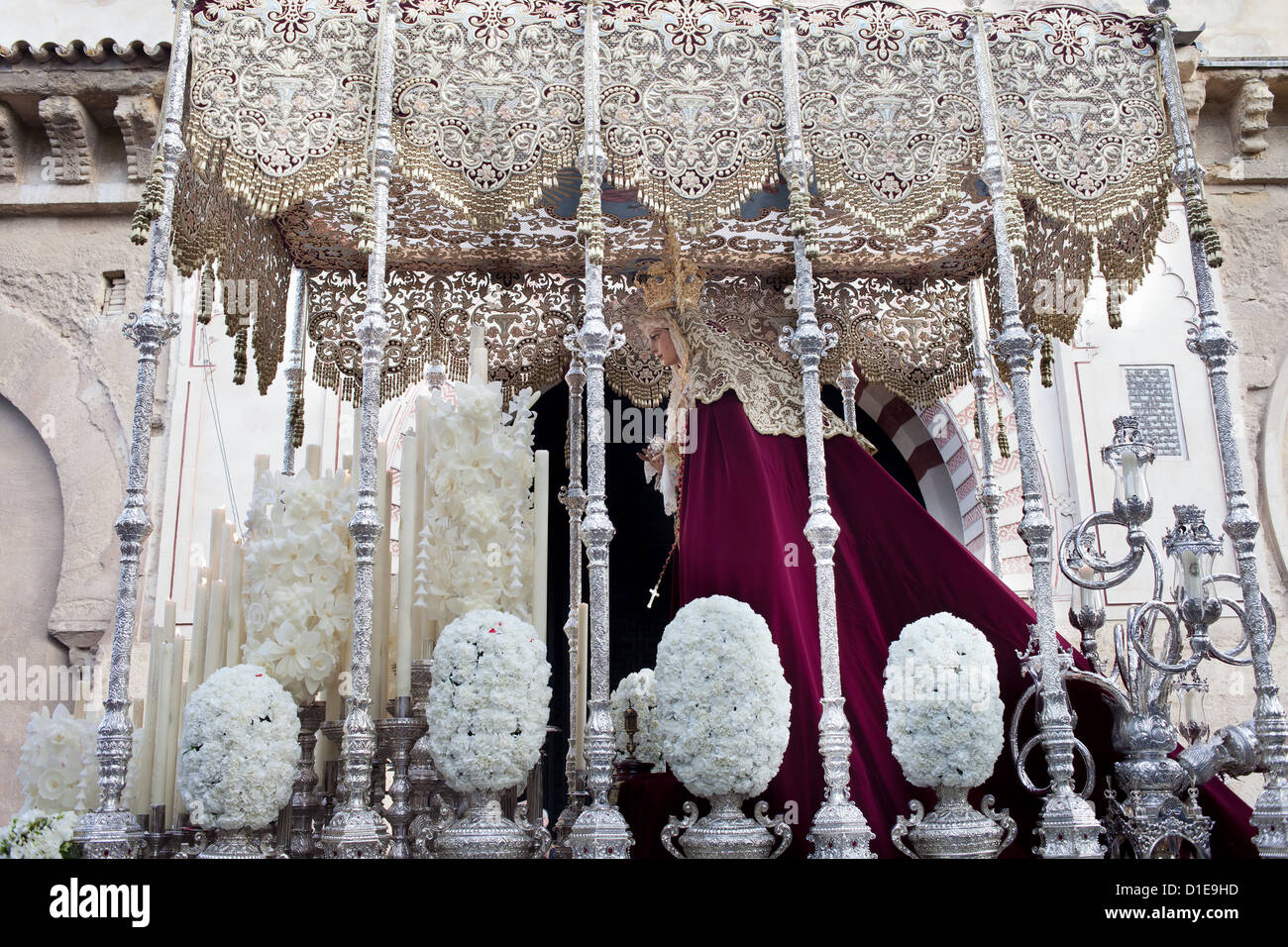 Procession of the virgin mary hi-res stock photography and images - Alamy