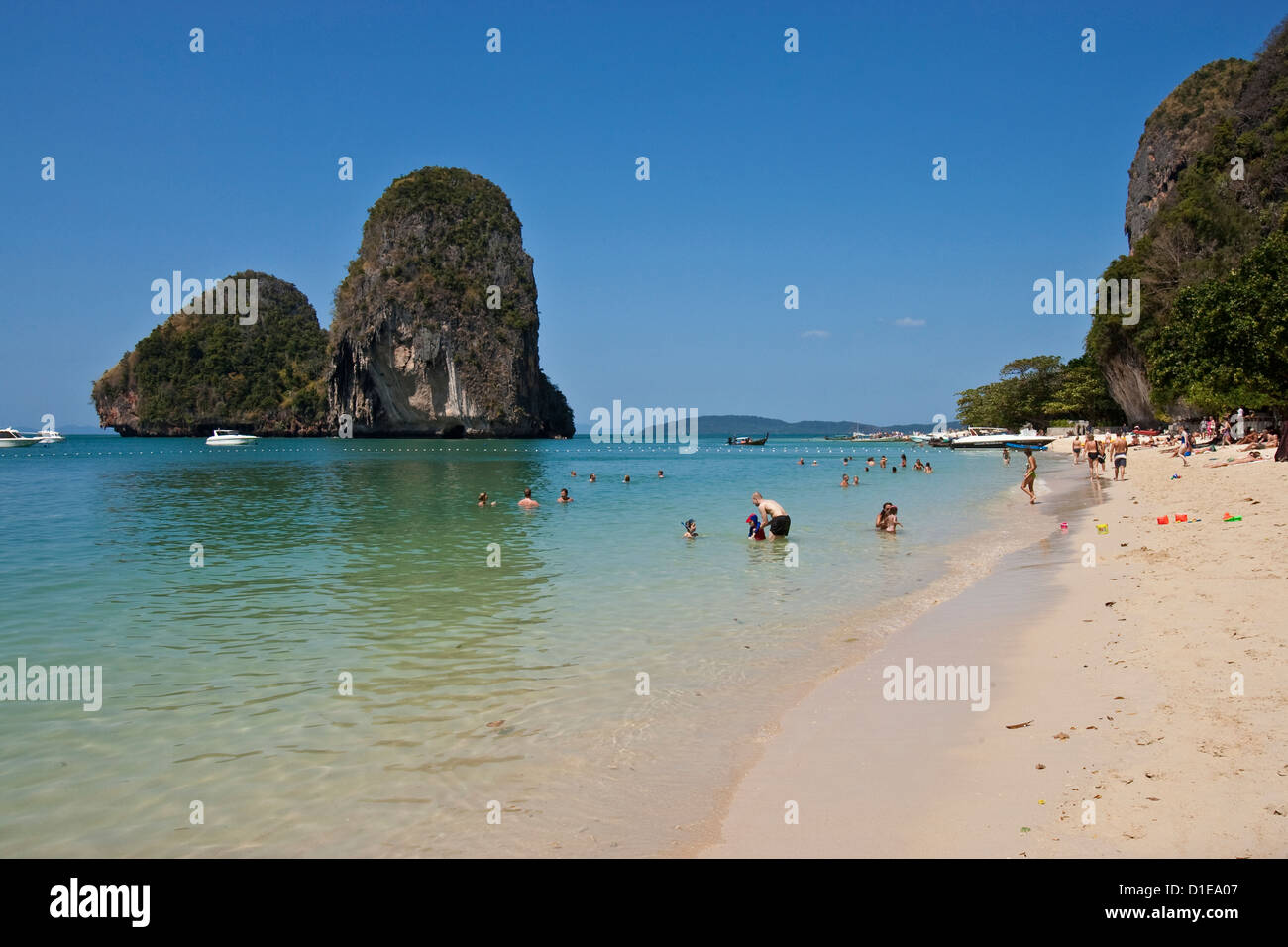 Phra Nang Cave Beach, Krabi, Thailand Stock Photo - Alamy