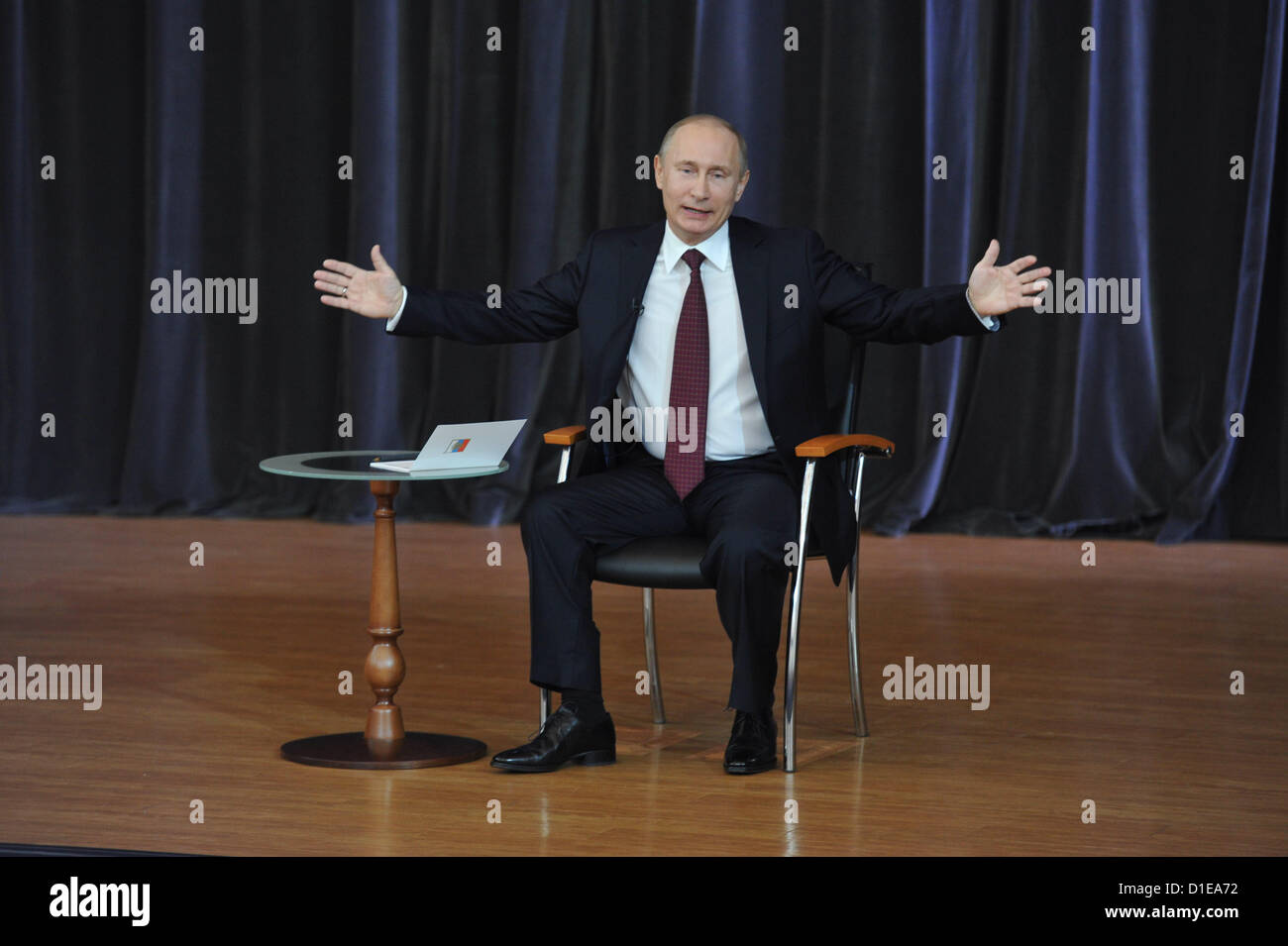 Pictured at the meeting with president or russia vladimir putin hi-res ...