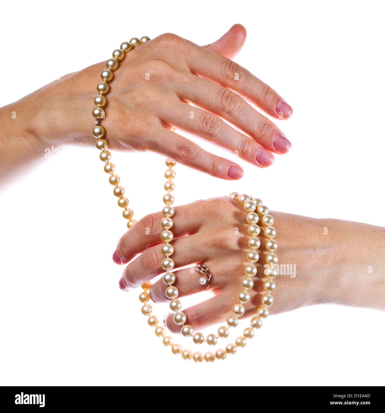 Gem on hand Cut Out Stock Images & Pictures - Alamy