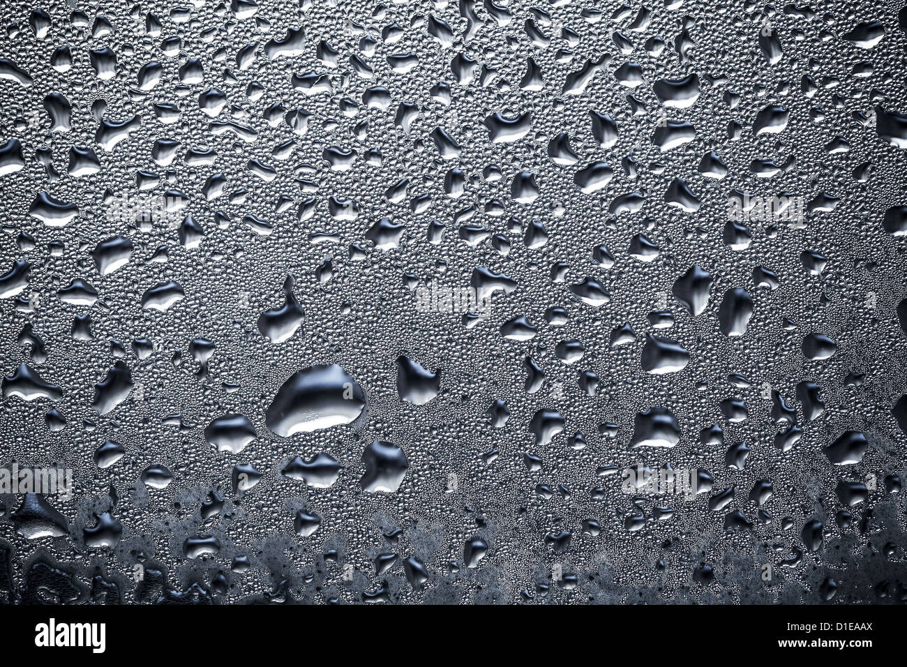 Abstract background texture with water drops on glass Stock Photo - Alamy