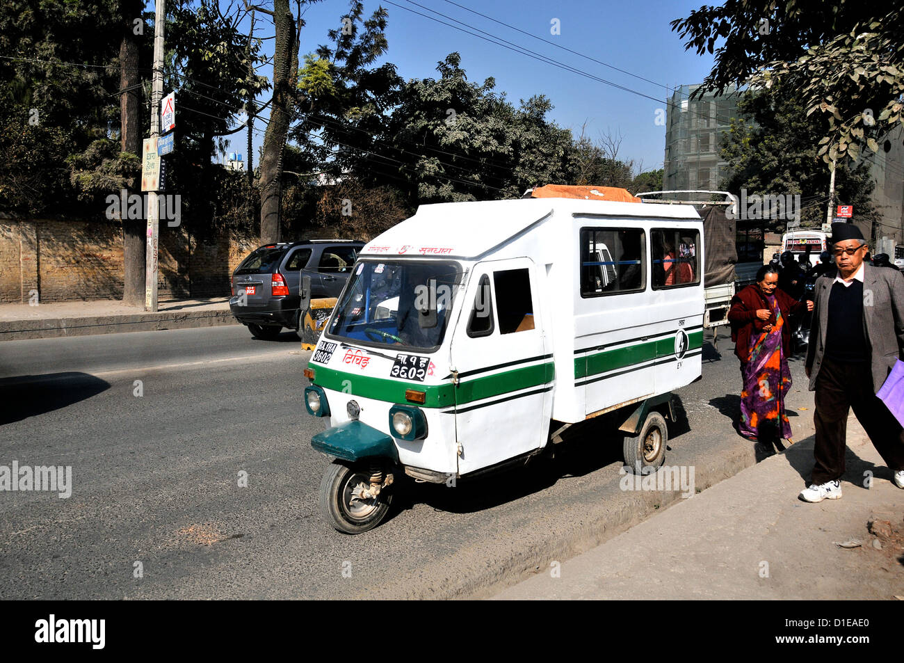 Nepal kathmandu tuk three hi-res stock photography and images - Alamy