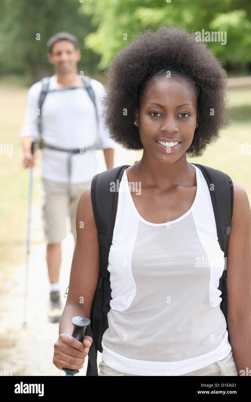 Exciting african american couple hi-res stock photography and images - Alamy