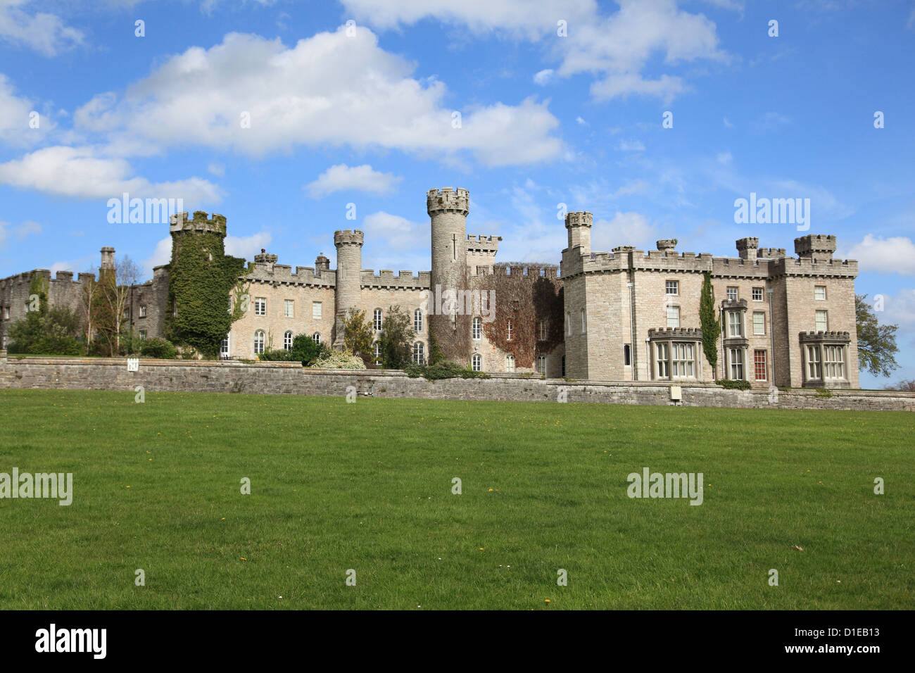 Bodelwyddan Castle, Denbighshire, Wales, North Wales, United Kingdom ...