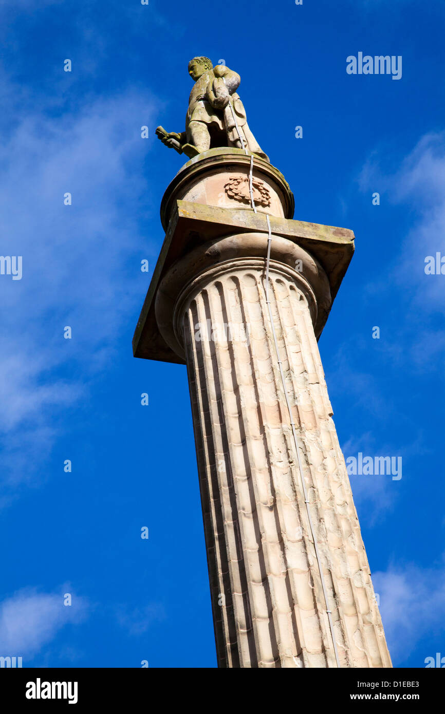 Marjoribanks Monument at Coldstream, Scottish Borders, Scotland, United ...