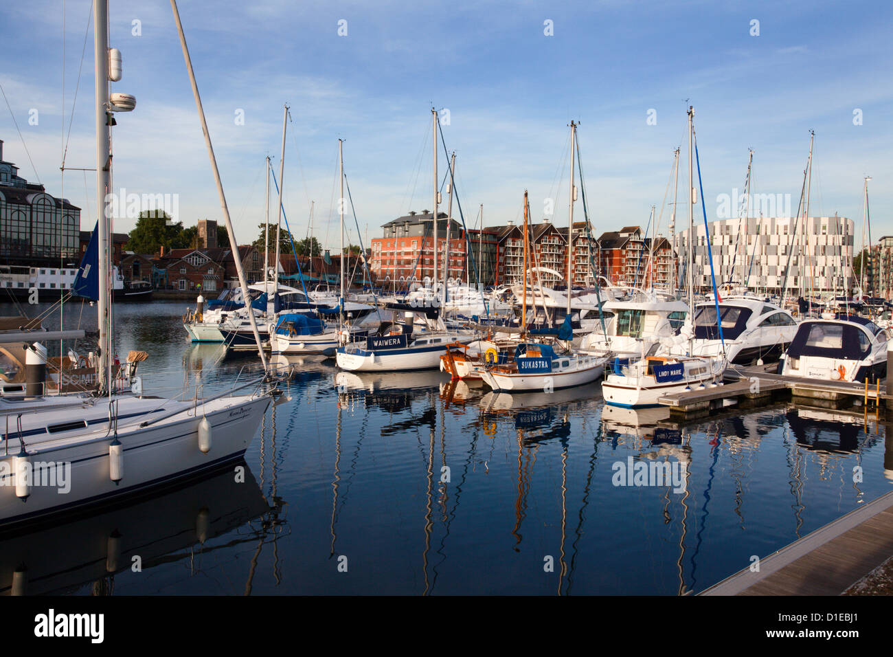 Ipswich Haven Marina, Ipswich, Suffolk, England, United Kingdom, Europe ...
