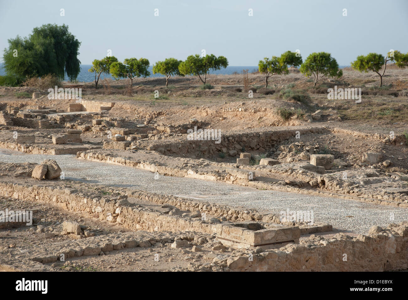 Kato Pafos Archaeological Park in Paphos Cyprus ancient historical ...