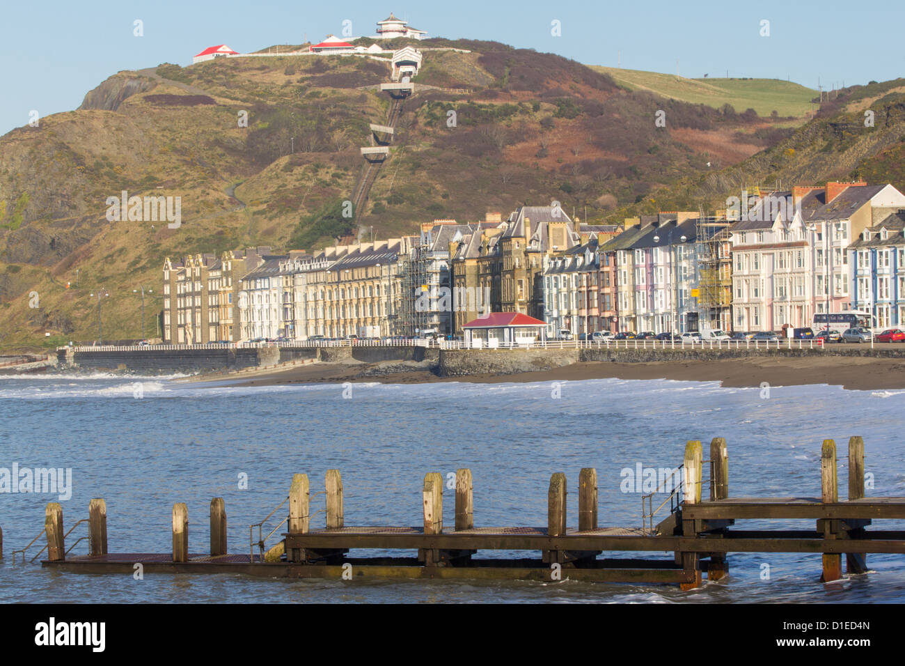 Aberystwyth promenade hi-res stock photography and images - Alamy